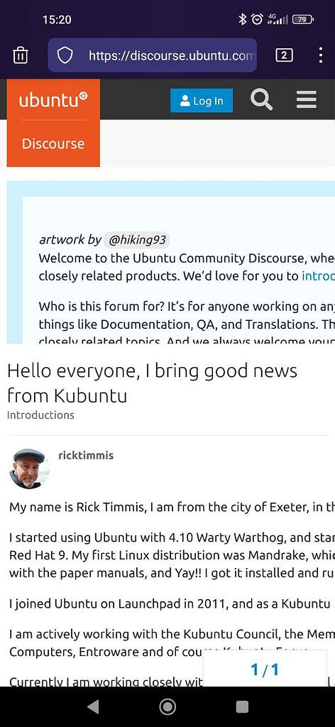 Site Doesn T Flow On Mobile Site Feedback Ubuntu Community Hub
