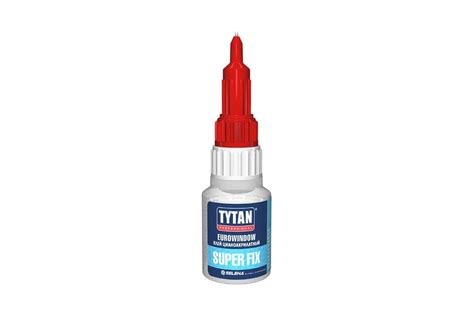 Цианакрилатный клей Tytan Professional Eurowindow Super Fix, 20 г ...