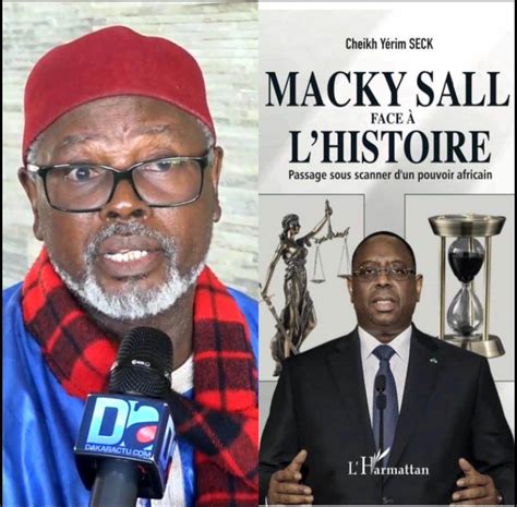 Alioune Tine Le livre de Cheikh Yérim Seck est une bombe à
