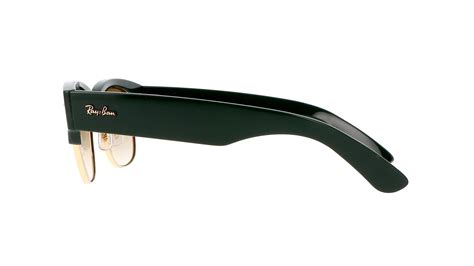 Sunglasses Ray Ban Mega Clubmaster Rb0316s 136851 50 21 Green On