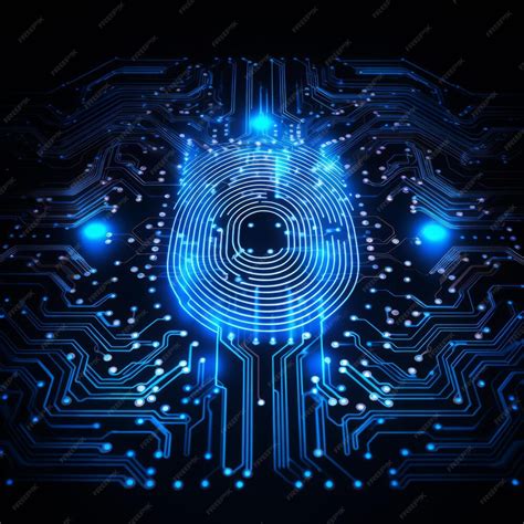 Premium Ai Image Explore The Fusion Of Cybersecurity And Biometrics
