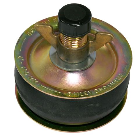 Bailey Drain Test Plug Steel Brass Wingnut Bsp