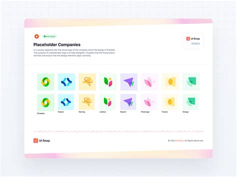 Ui Snap Companies Logos By Ui Snap On Dribbble