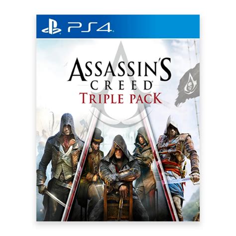 Assasins Creed Triple Pack Black Flag Unity Syndicate Ps4 El