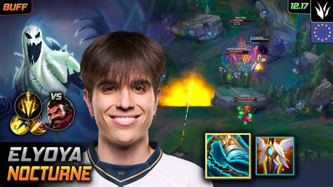 Elyoya Jungle Nocturne Build Stridebreaker Lethal Tempo LOL EUW 12 17