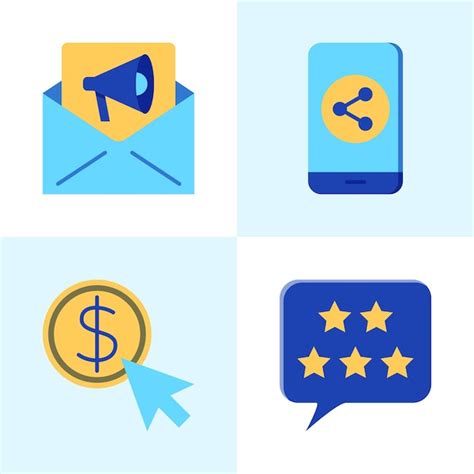 Premium Vector Seo And Marketing Icon Set