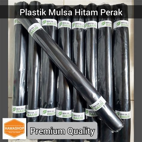 Jual Plastik Mulsa Pertanian Hitam Perak Roll Berat Kg Ukuran Cm X Cm Tebal Kuat