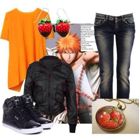 Ichigo Kurosaki Bleach Character Inspired Outfits Anime Inspired