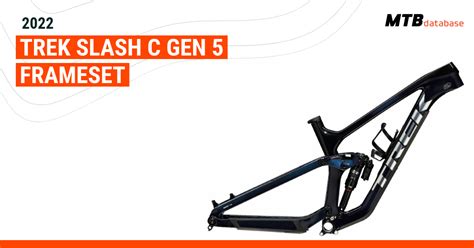2022 Trek Slash C Gen 5 Frameset Specs Reviews Images Mountain