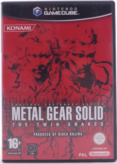 Metal Gear Solid The Twin Snakes Gamecube Retro Console Games