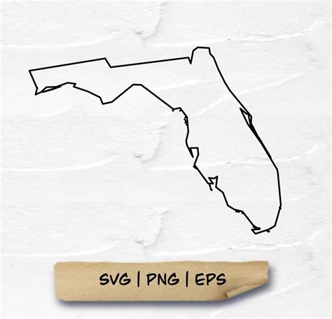 Florida Outline Svg Files Florida Cut Files United States Of America