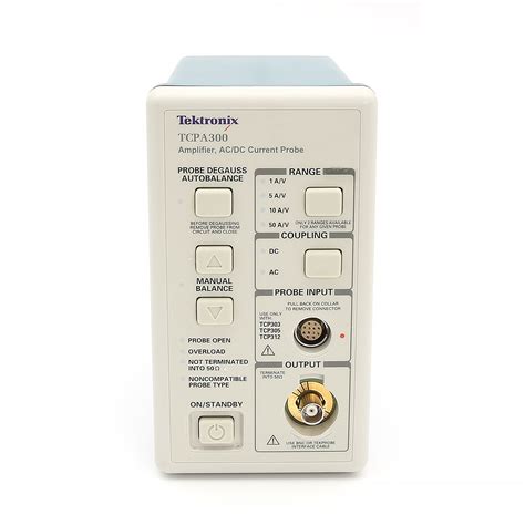 Tektronix Tcpa300 Ac Dc Current Probe Amplifier Dc To 100 Mhz