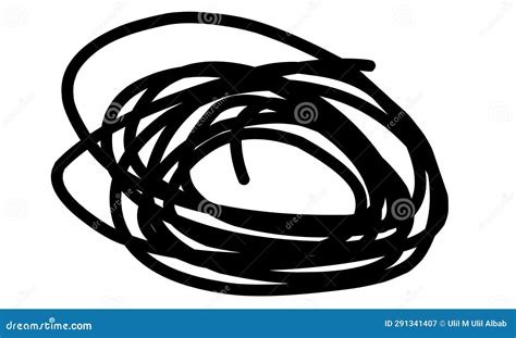 Abstract Circle Doodle Vector Stock Vector Illustration Of Abstract