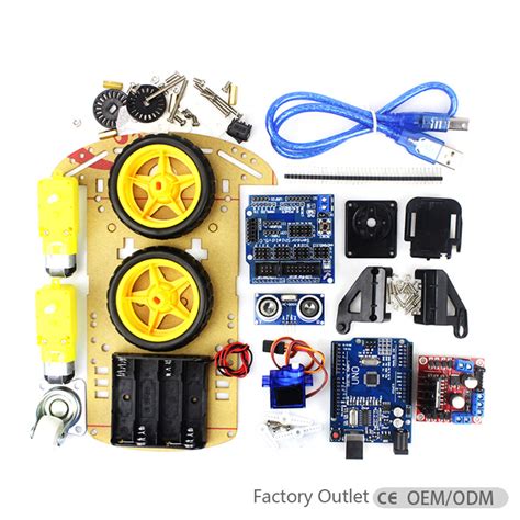 Smart Electronics Motor Smart Robot Car Chassis Kit Speed Encoder
