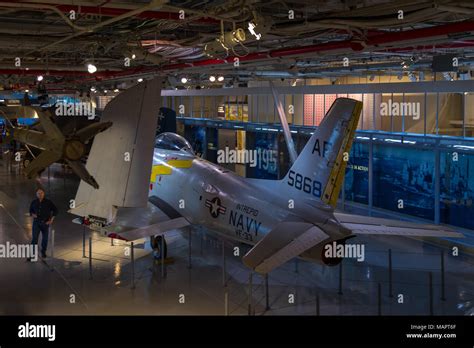 New York Nyc Usa August 30 2017 Interiors Of The Uss Intrepid