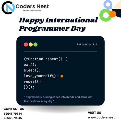 Coders Nest On Linkedin Programming Code Codersnest Programmersday
