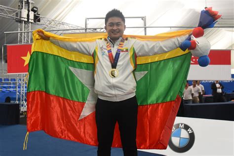 ဆီးဂိမ်း Pool 9 Ball တစ်ဦးချင်းပြိုင်ပွဲတွင် ဘုန်းမြင့်ကျော် ခ မောင်မောင် ရွှေဆုရယူ Myanmar