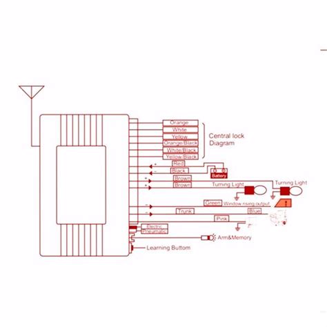 Keyless Entry System Wiring Diagram
