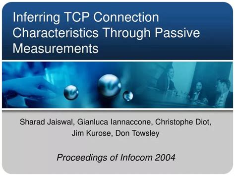 ppt inferring tcp connection characteristics through passive