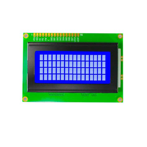16x4 1604 Stn Blue Character Lcd Display Module