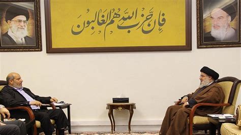 لبنان السيد نصر الله يستقبل وفدًا قياديًا من حركة ‏حما
