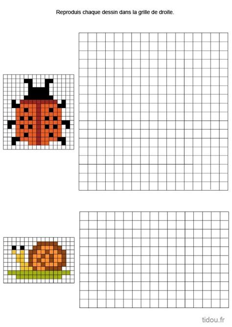 Coloriage Pixel à Imprimer Coloriage pixel à imprimer Pixel art à