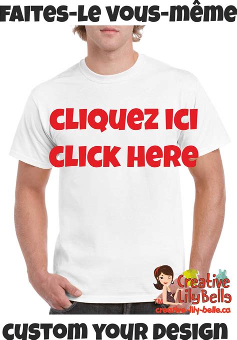 a CRÉEZ LE VOUS MÊME t shirt homme