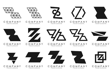 글자 Z 로고 디자인이 있는 추상 컬렉션입니다 금색의 창의적인 디자인 로고타입 Z 0명에 대한 스톡 벡터 아트 및 기타 이미지