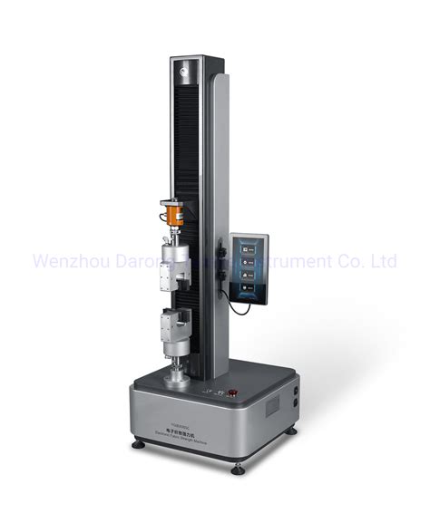 Fabric Single Column Tensile Tear Tester Strength Testing Instrument Strength Tester And Lab