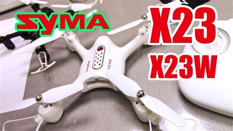 Квадрокоптер для новичка Syma x23w обзор, тест и пример видео - YouTube
