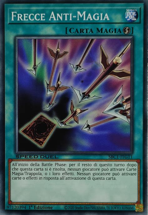 Frecce Anti Magia Comune Speed Duel Strade della Città dei Duelli