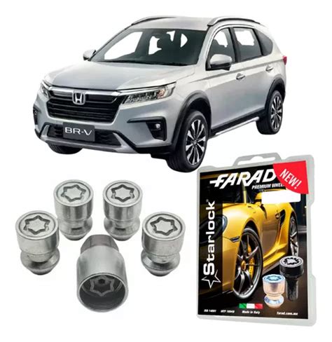 He Set 4 Tuercas Seguridad Honda Brv 2025 Antirrobo Meses sin interés
