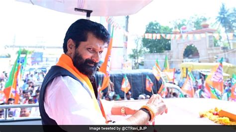 Karnataka Bjp Seeks Probe Into Ct Ravis Arrest