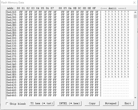 Msp430fr6043 Fram 的0x6000 0x63ff段无法擦除 Msp 低功耗微控制器论坛 Msp 低功耗微控制器