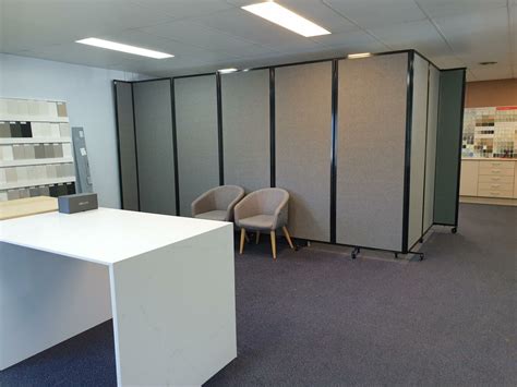 How To Divide An Office Room With A Temporary Wall Portable Partitions