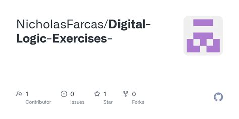 GitHub NicholasFarcas Digital Logic Exercises