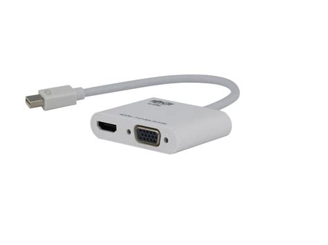 Tripp Lite P137 06n Hv V2w Mini Displayport To Hdmi Vga 4k Adapter