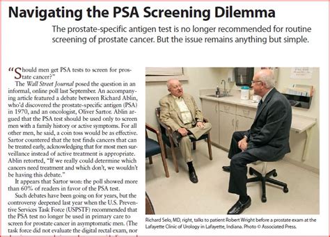 Shared Decision Making And Psa Screening Off The Charts