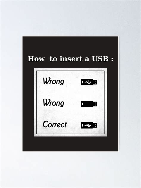 How To Insert A Usb Funny Worker Meme Computer Insertion Joke Quote