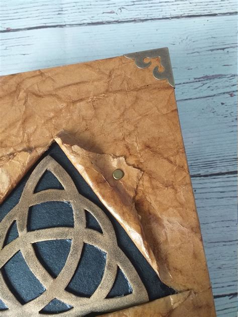 Libro De Las Sombras Grimorio Hecho A Mano Libro De Magia Etsy España