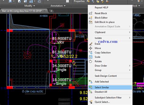 Chọn đối Tượng Autocad Với Lệnh Quick Select Và Lệnh Select Similar