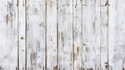 Rustic Weathered White Wooden Planks Background Texture Stock Illustration Illustration Of