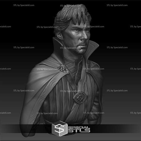 Benedict Cumberbatch Doctor Strange Bust Ready To 3d Print Specialstl