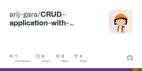 GitHub Arij Gara CRUD Application With ASP Net Core Mvc