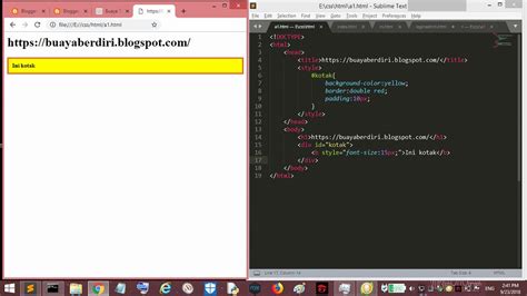 Cara Mengatur Lebar Elemen Tag Div Margin Span Button Dengan CSS