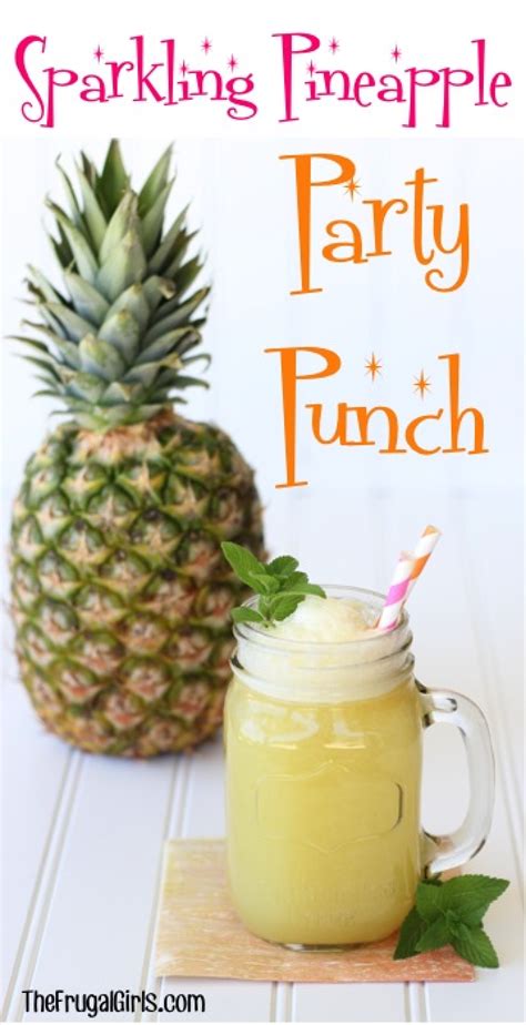 Sparkling Pineapple Party Punch Recipe Just A Pinch Recipes