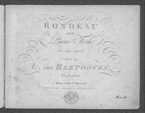 Rondo For Violin And Piano Woo 41 Beethoven Ludwig Van Imslp