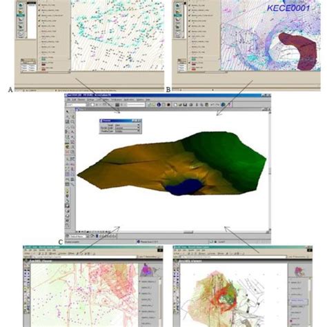 arcview user interface entity visualization a b microstation v8
