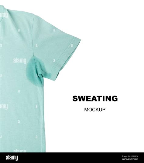 Wet Armpit On Blue Shirt Sweaty Arm Pit Armpits Problem Wet Underarm