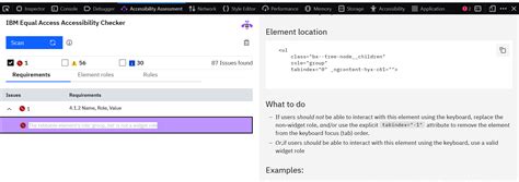 Accessibility Violation The Tabbable Elements Role Group Is Not A
